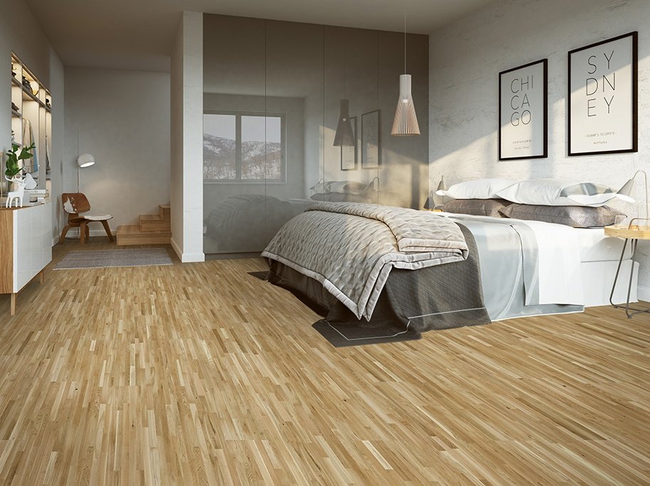 6-stavs Design Parket - Eg Standard med klar matlak - Se her