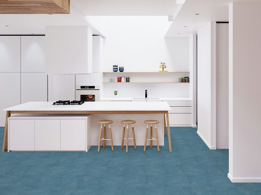 Linoleum Klik - Ocean - Bæredygtigt linoleumsgulv - Læs mere