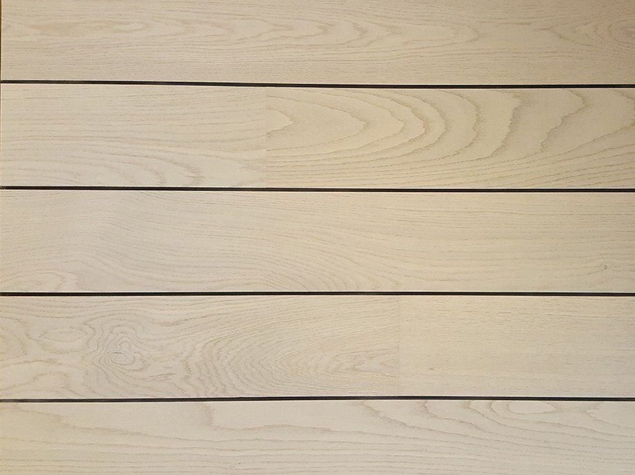 Skibsplank - Eg Prima med hvid matlak - Køb trægulvet