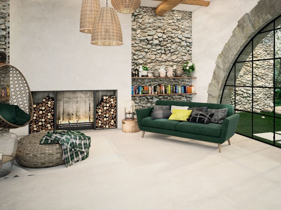 Scott White - Ljus klinkers med betonglook i fyra storlekar